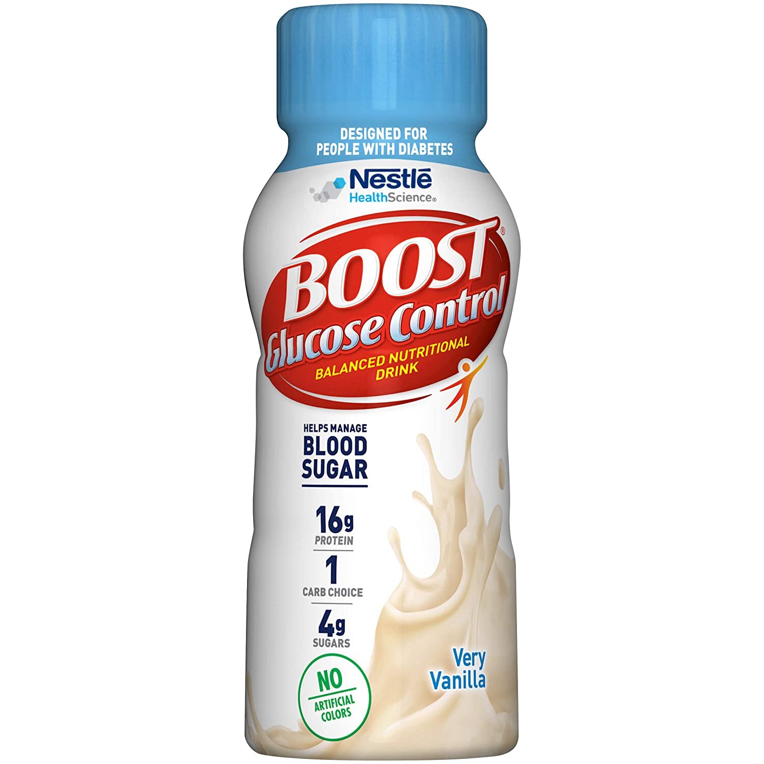 Boost Glucose Control Very Vanilla Flavor Ready to Use 8 oz. (Pack of 2 ...