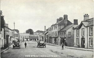 Randalstown, Co. Antrim. New Street in Wagtail Series by W.A.Green. | eBay