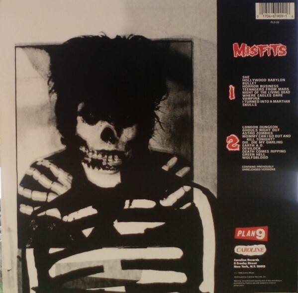 MISFITS - Collection I - LP - Vinyl Album - SEALED NEW PUNK RECORD ...