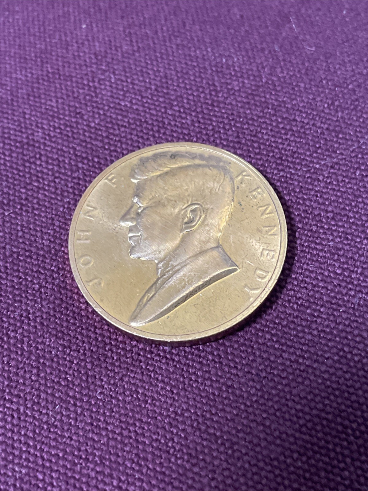 John F. Kennedy Inaugurated President Commemorative Coin - January 20 ...