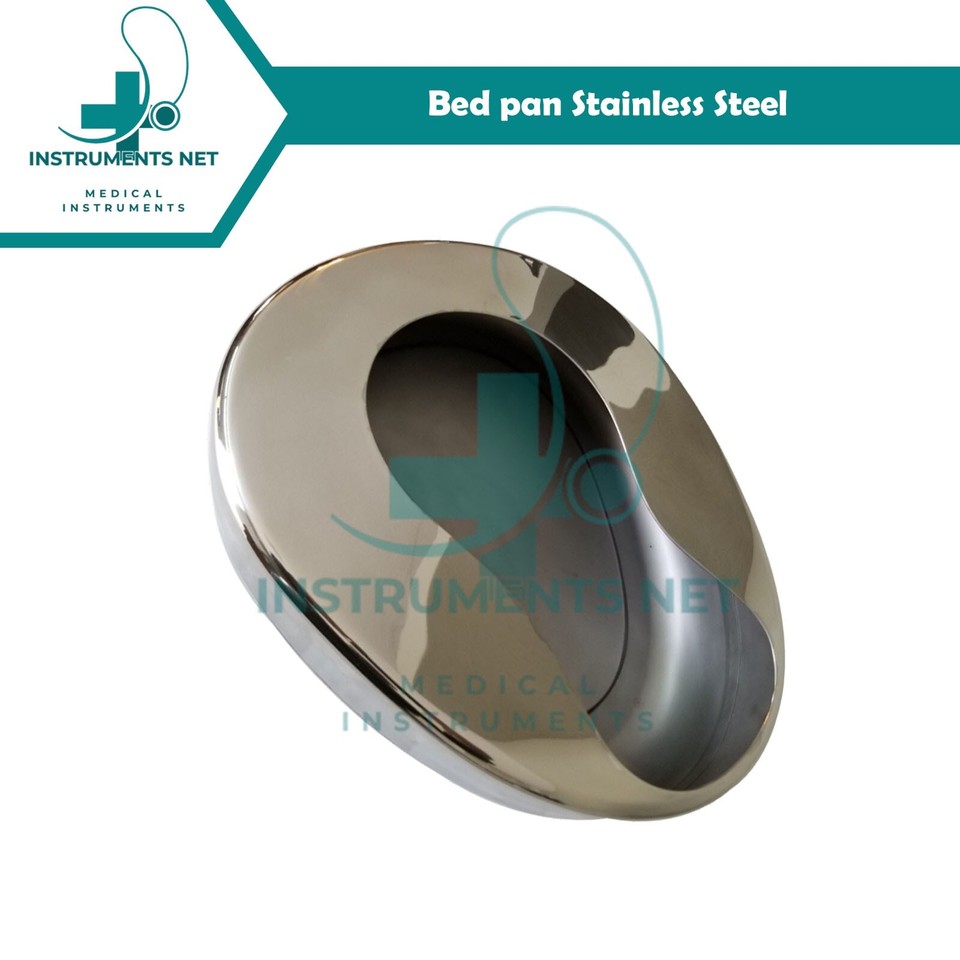 Medical Stainless Steel Bed Pan | eBay