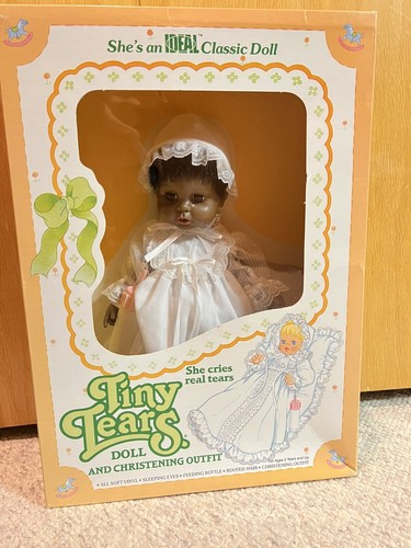 Vintage Ideal TINY TEARS Doll in Org Box | eBay