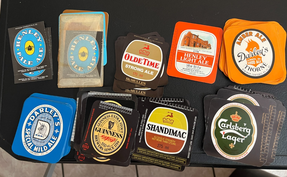 500+ Vintage Beer Labels Label Lot 1950s-1980s Guinness Darley's USA ...