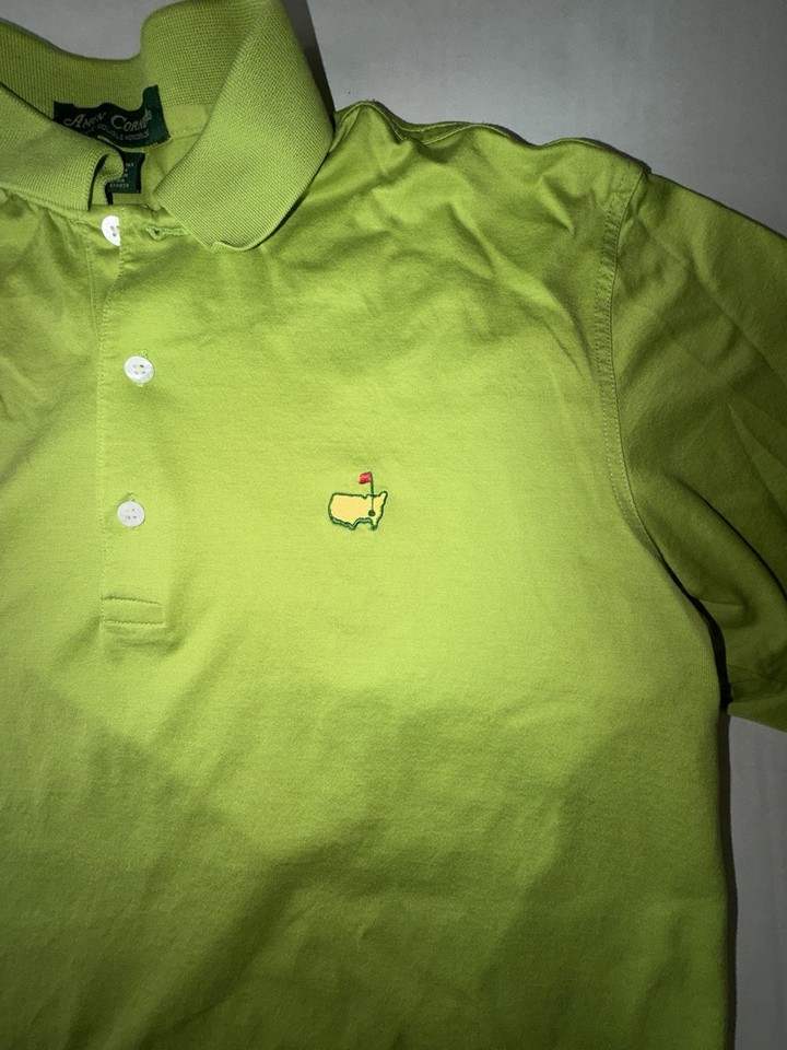 Masters Golf Shirt Mens S Green Amen Corner Augusta National Club Small ...