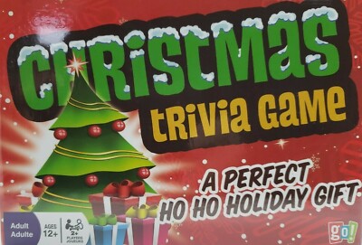 Christmas Trivia Game A Perfect Ho Ho Holiday Gift Holiday Game Night ...