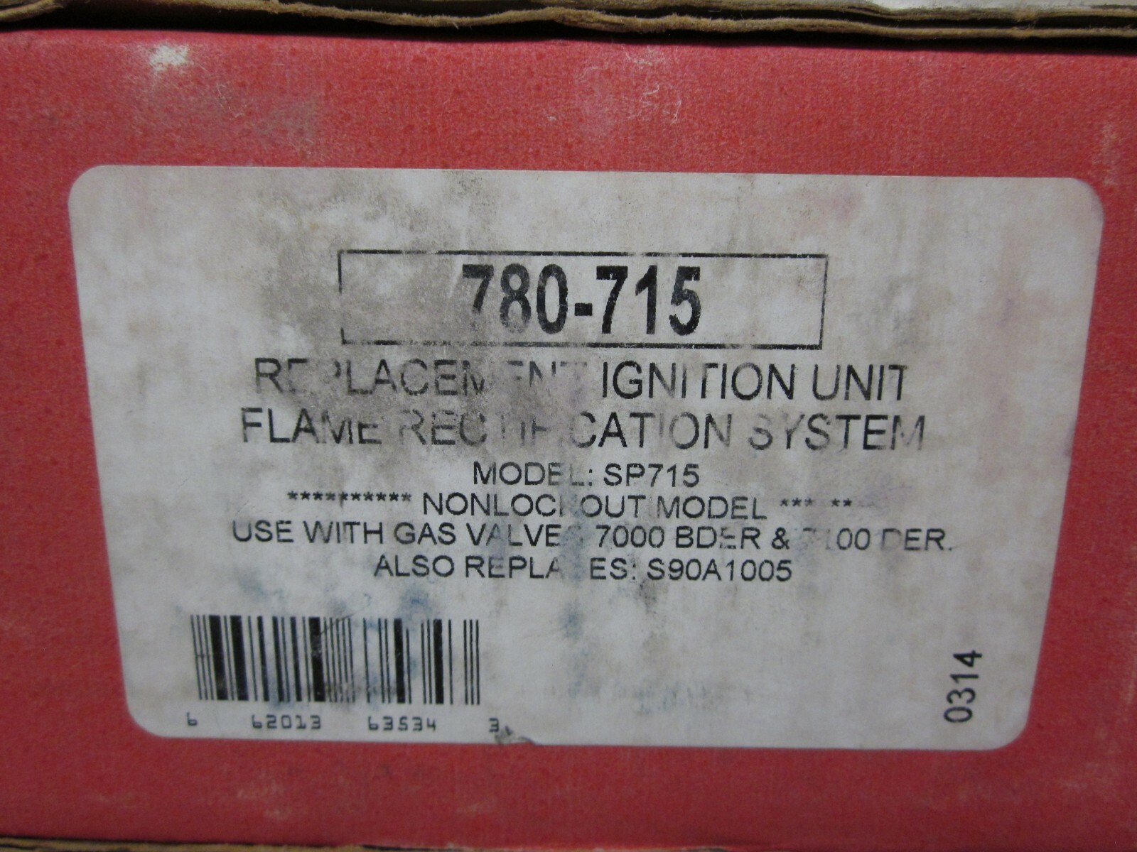 New Robertshaw 780-715 U 780-715U SP715 Furnace Ignition Control Board ...