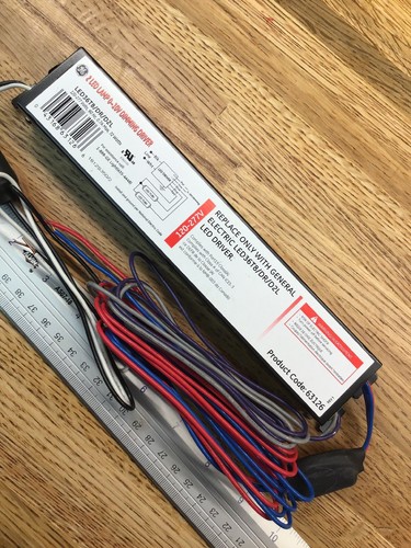 GE 2 LED Lamp 0-10V Dimming Driver LED36T8/DR/D2L Product: 63126 Free ...