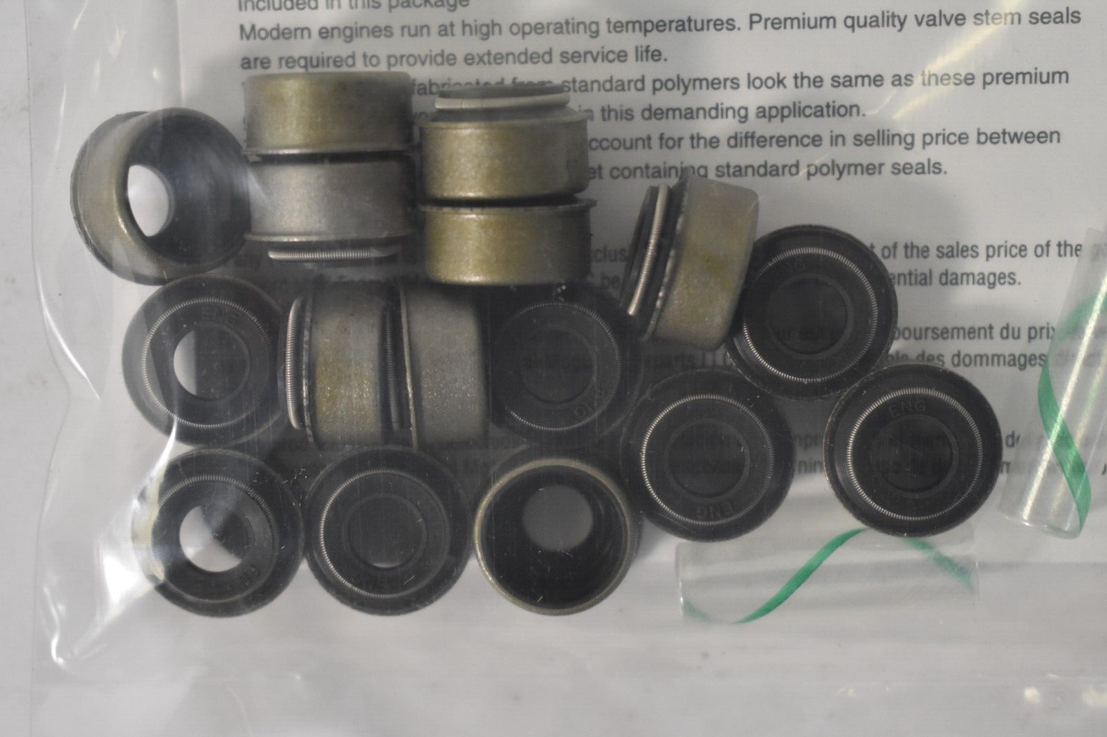 Fel-Pro Valve Stem Seal Gasket Engine Set 16 Piece Pack SS 72929 For ...