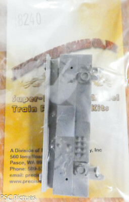 Precision Scale O #8240 Beam, Rear Pilot, w/Footboard, Silver City Shay ...