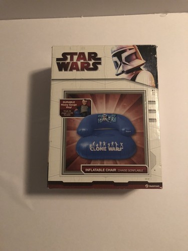 Star Wars The Clone Wars Inflatable Chair - Hedstrom | eBay