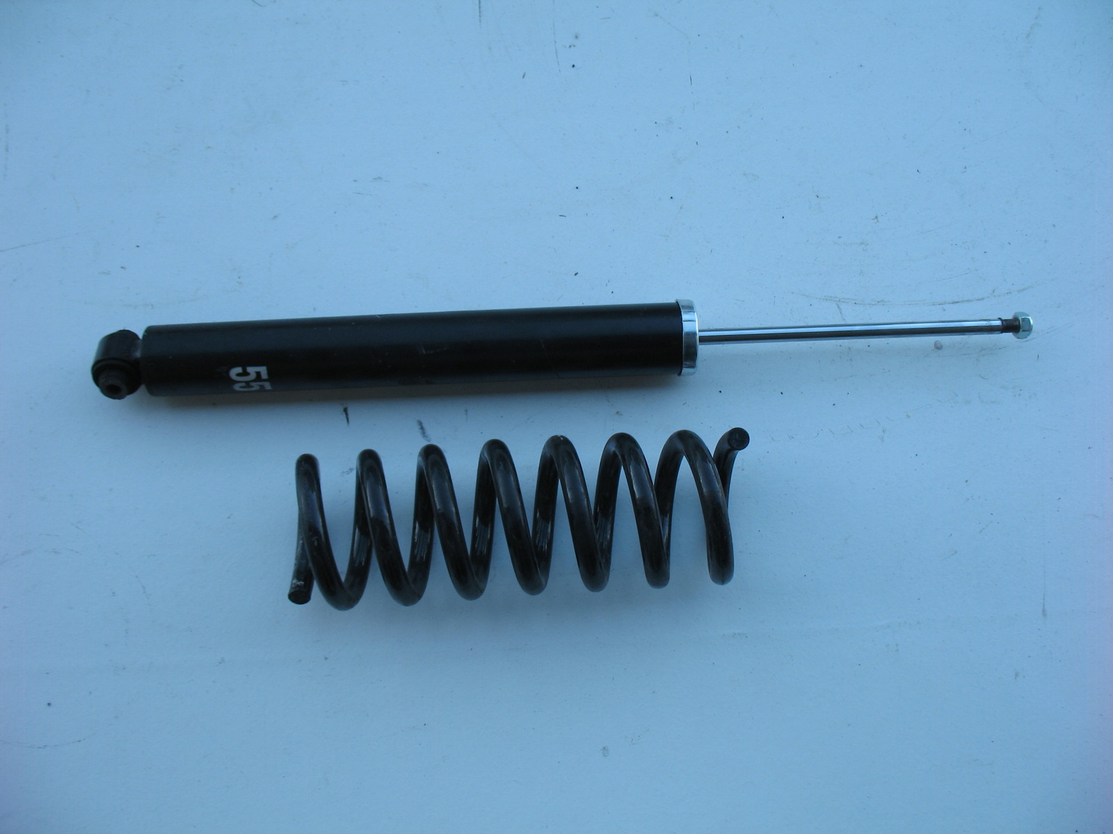 MERCEDES W204 204 C63 AMG REAR LEFT RIGHT SHOCK STRUT SPRING COIL ...