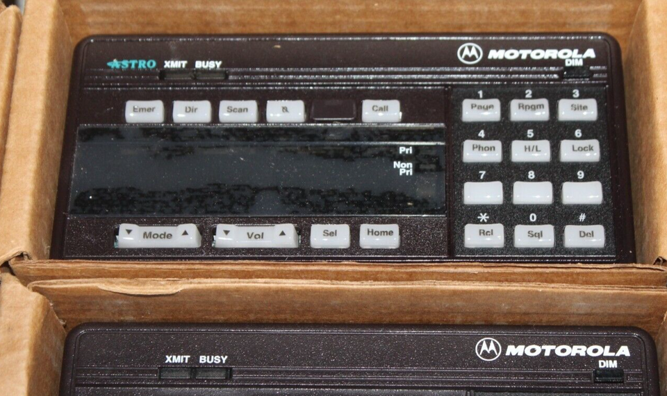 LOT OF 42 MOTOROLA SYSTEMS 9000 RADIO CONTROL HEAD USED & UNTESTED | eBay