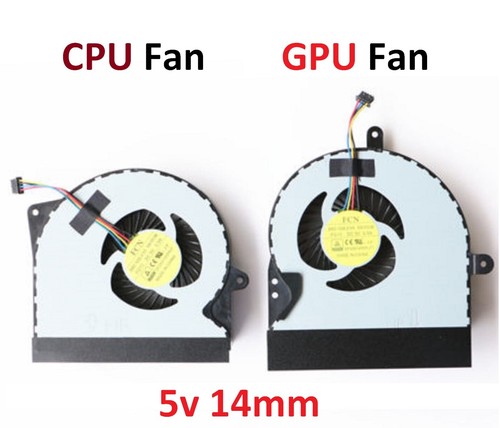 ASUS ROG G751 G751JY G751JT G751JZ G751JL G751JM CPU+VGA/GPU FAN DC 5V ...
