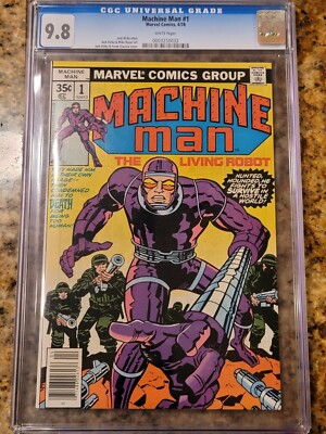 1978 Marvel Comics Machine Man 1 CGC 9.8. First Issue. Rare! | eBay