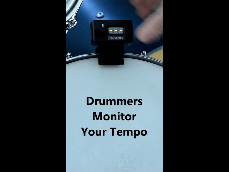 RokTempo - Drum Tempo Monitor - Drummer Gifts Gift For Drummers | eBay