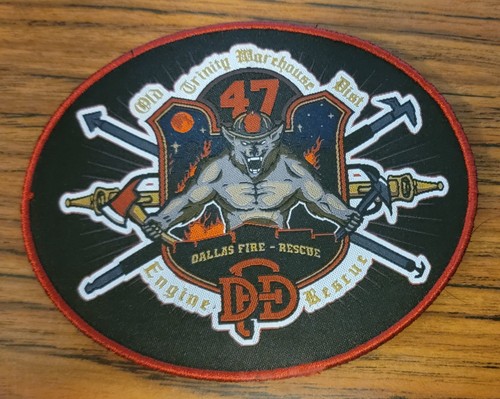 HTF Dallas Fire Department Station 47 Patch | eBay