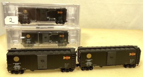 N scale Yesteryear/Intermountain 4 Southern Pacific black box cars | eBay