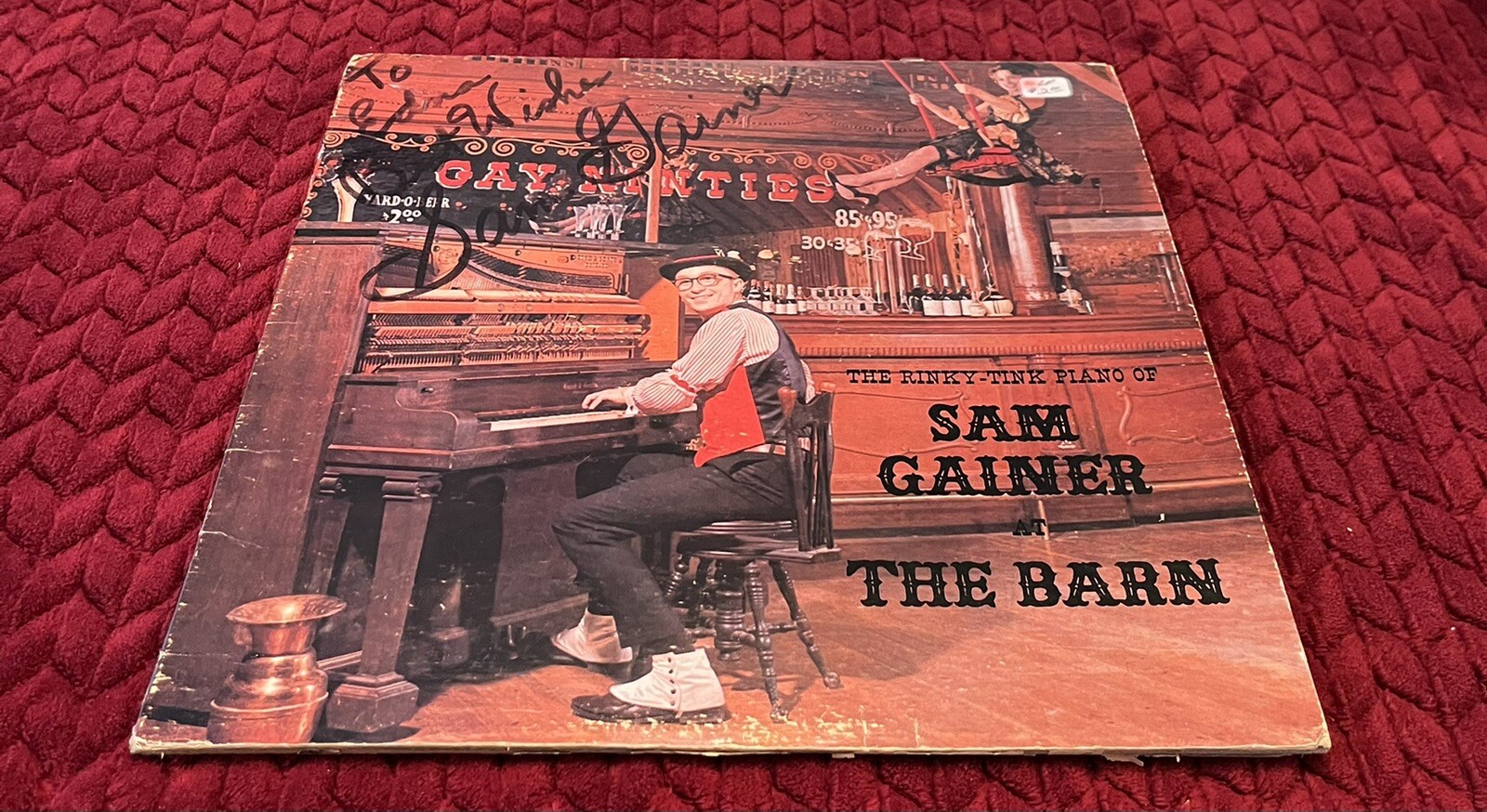 Rinky Tink Piano of Sam Gainer at The Barn Autographed | eBay