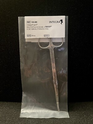 Integra Jarit • Kelly Fistula Scissors Straight 6 1/4" • 100-280 ...