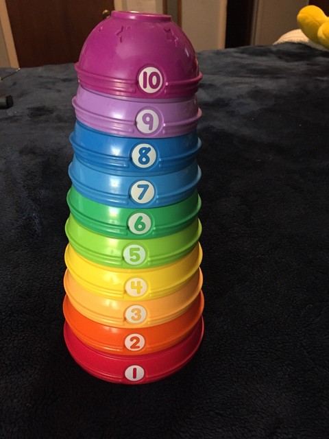 Fisher Price Stacking, Nesting Ball Set Pre-School - Rainbow | eBay