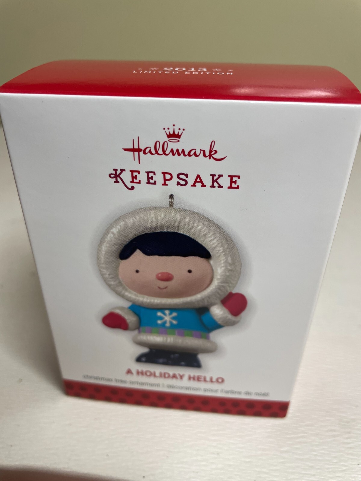 Hallmark "A Holiday Hello" Eskimo Ornament 2013 Limited Edition NIB | eBay