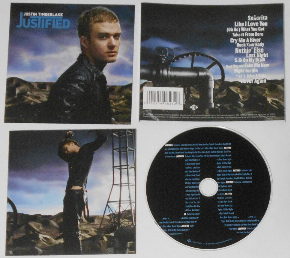 Justin Timberlake Justified Cd