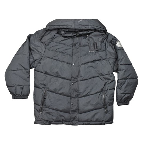 Reebok Men's 2XL Black Puffer Jacket Polyester Insulated Quilted | eBay
