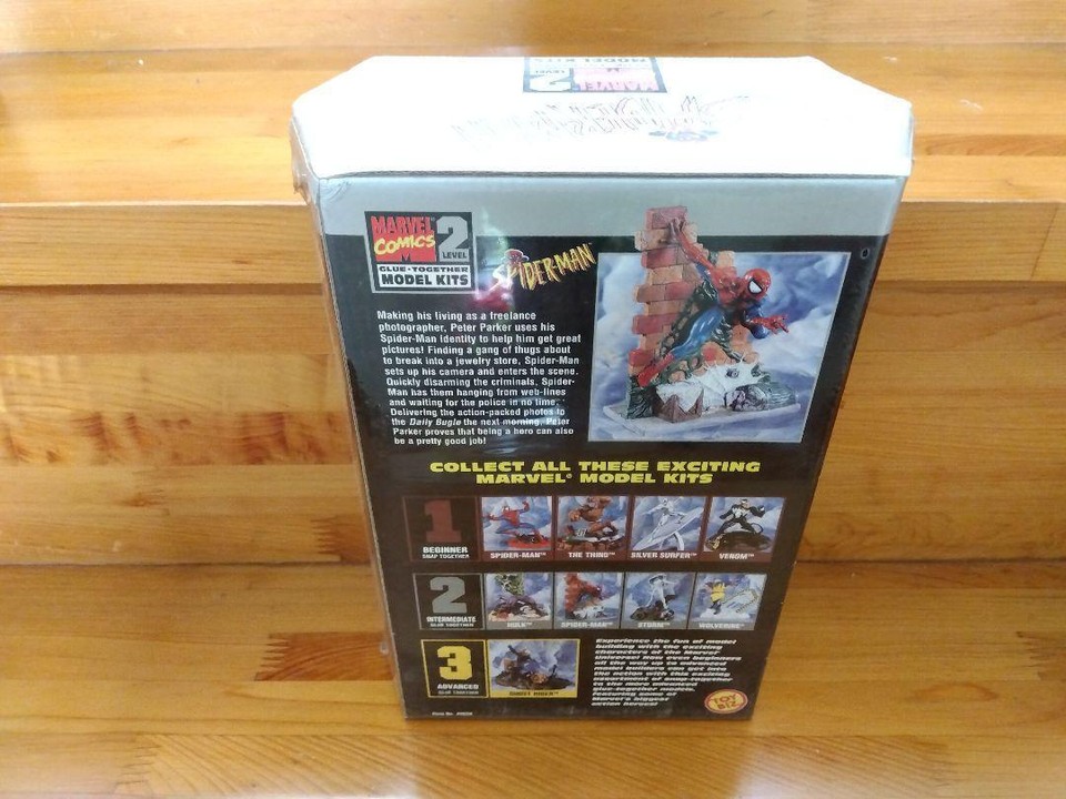 Spider-Man Toy Biz Marvel Model Kit Garage Figure | eBay