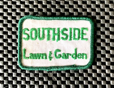 SOUTHSIDE LAWN & GARDEN EMBROIDERED SEW ON ONLY PATCH OKLAHOMA CITY 3 ...