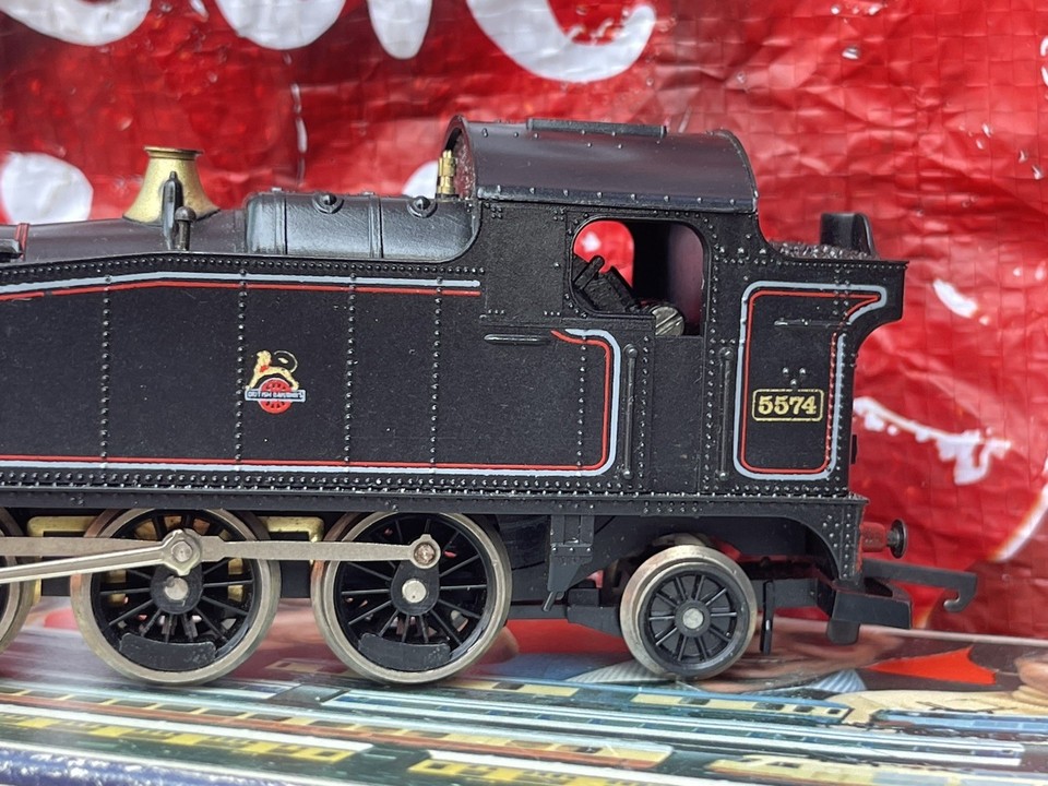 Lima OO Gauge BR Class 45XX Steam Prairie Tank Loco 2-6-2T 5574 Black ...