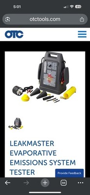 OTC Leakmaster Evaporative Emissions Tester - BRAND NEW | eBay