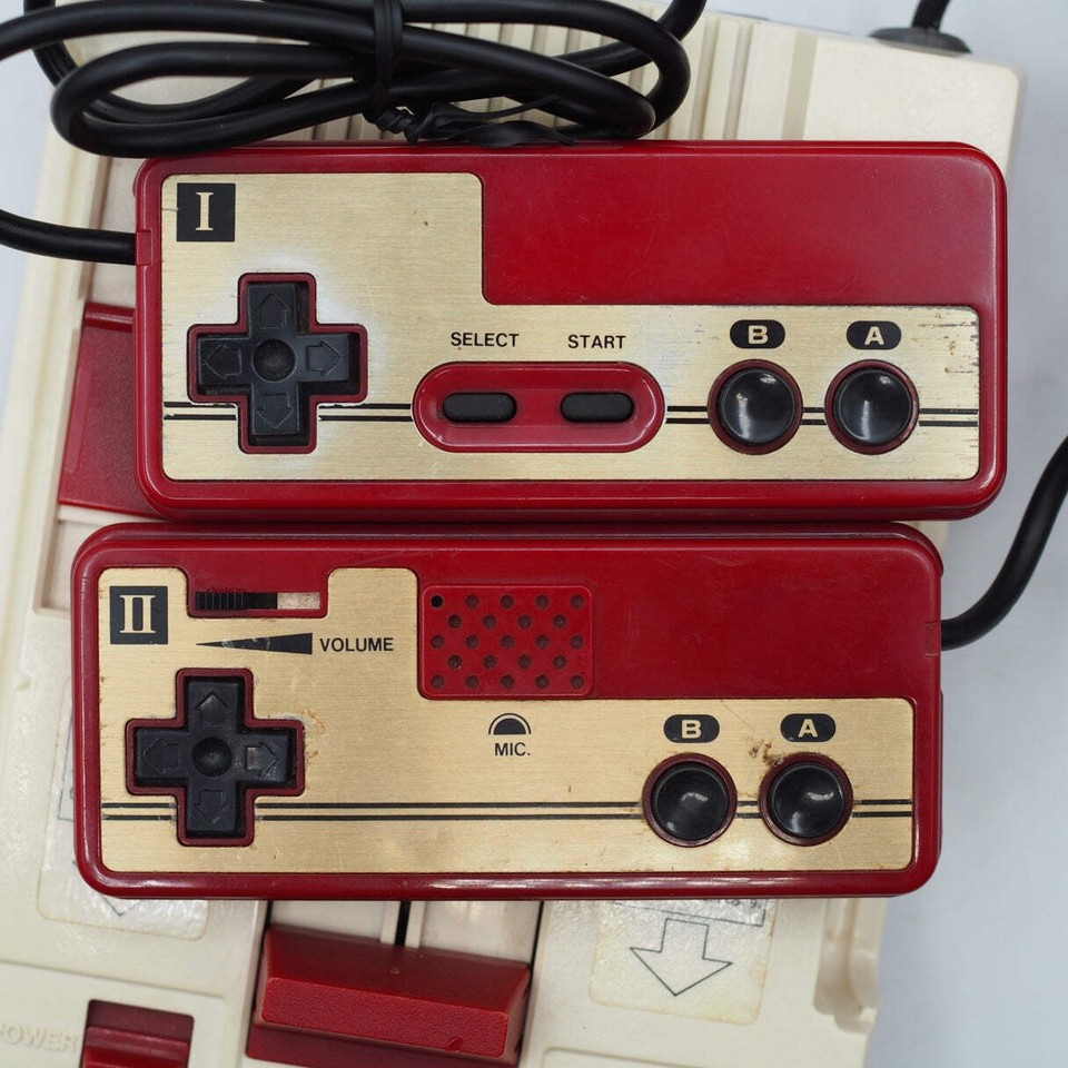 Nintendo Famicom + Disk System Console system Boxed New Rubber Belt ...