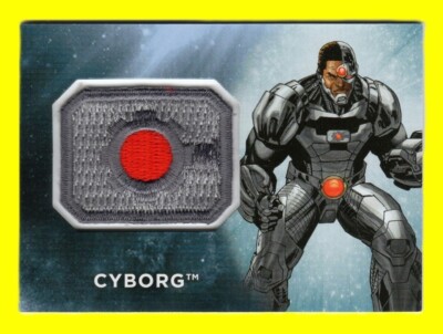 2016 Cryptozoic DC Comics Justice League Replica Patch Card E08 Cyborg ...