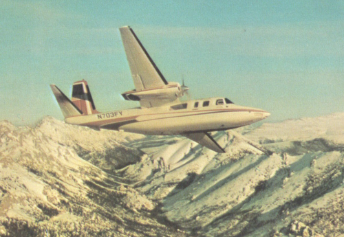 Vintage Aero Commander? Airplane Fairbanks Alaska AK Postcard P2 | eBay