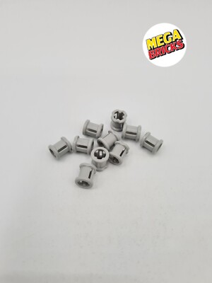 LEGO TECHNIC LOT 10 X BUSH FOR CROSS AXLE L.B.GRAY REF 42798 / 6275844 ...