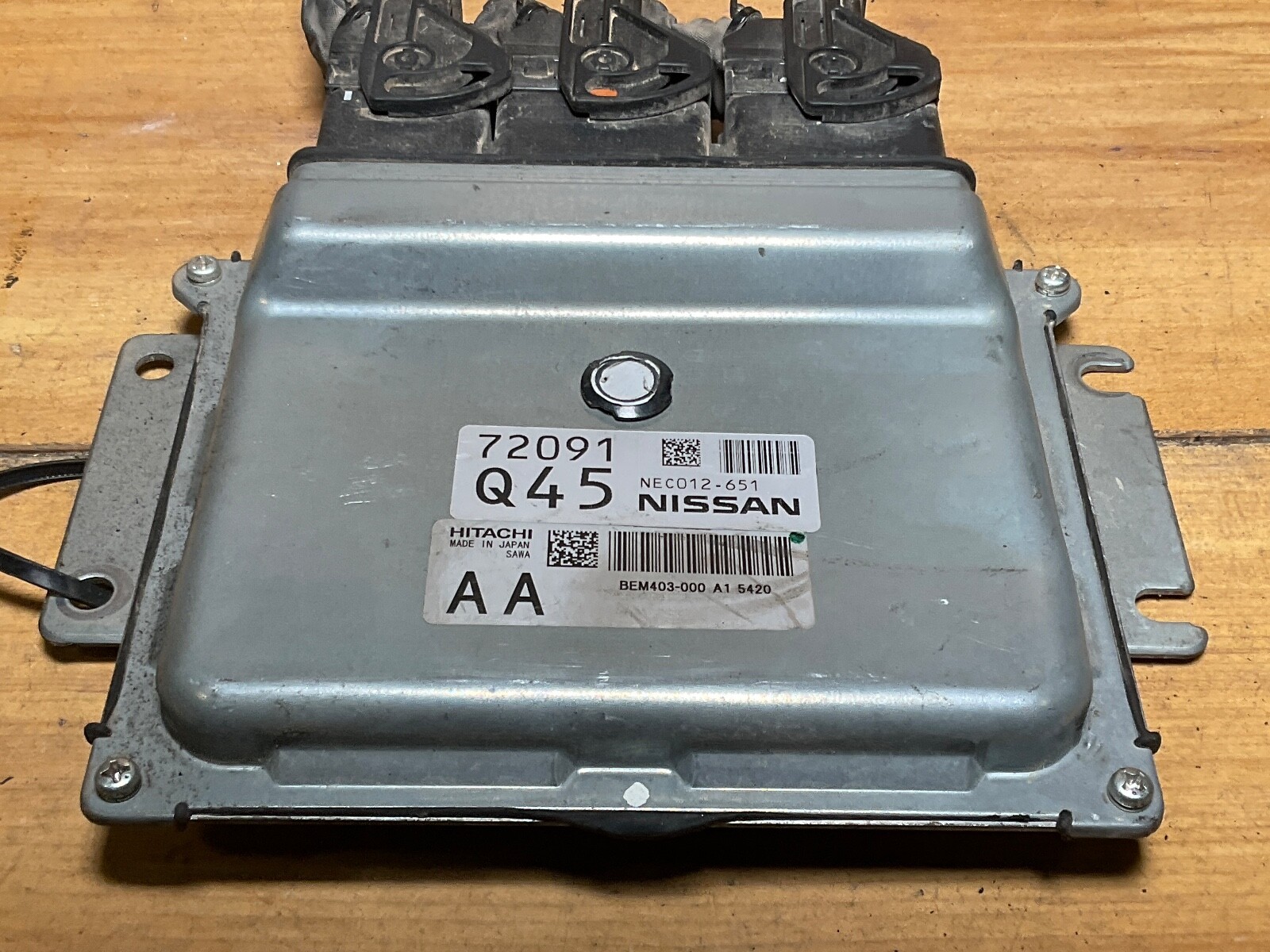 15 16 Nissan Rogue Engine Control Module Computer ECM ECU Unit Nec012 ...