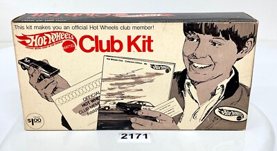 Rare 1970 Mattel Hot Wheels Club Kit With Redline Toy Car FACTORY ...