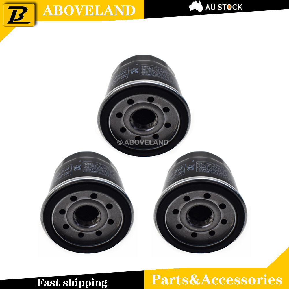 3 PACK KIT OIL FILTER FIT Suzuki ATV LT-A750 XK King Quad 750 AXi Camo ...