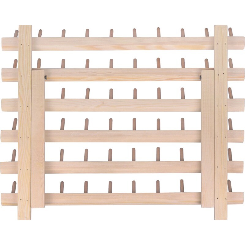 Hello Hobby Sewing Thread Spool Organizing Storage Rack, Holds 60 ...