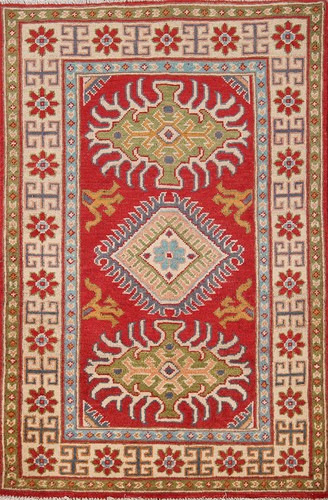 Handmade Kazak Pakistani rug for foyer 3x4 ft | eBay