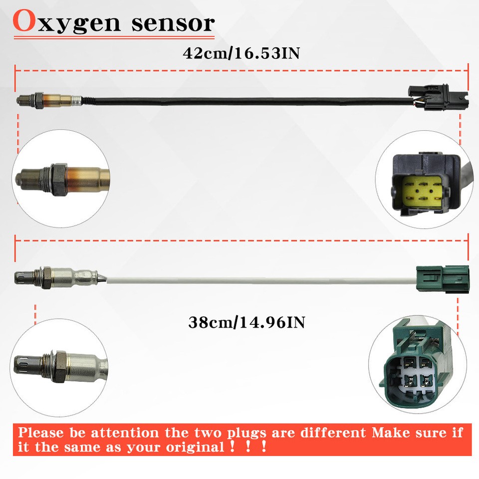 4pcs Oxygen Sensor Upstream & Down For Nissan 2004-2007 Murano Maxima 3 ...