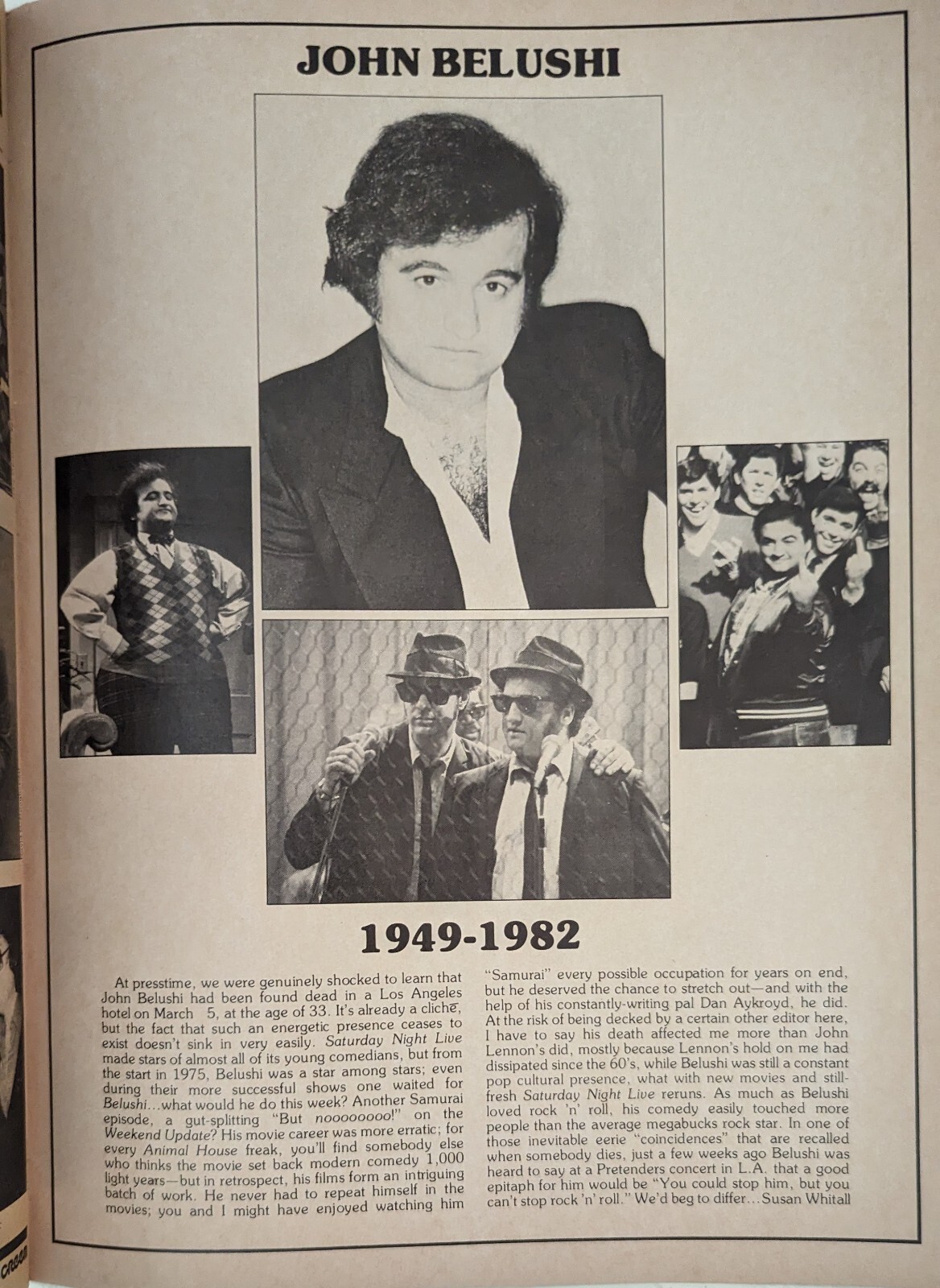 Creem Magazine May 1982 The Cars, Blasters, Fleshtones, Ozzy, AC/DC ...