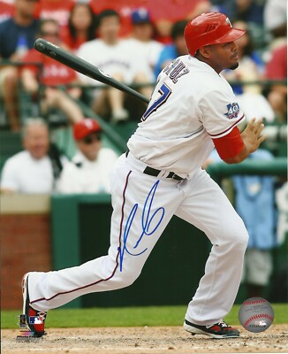 Nelson Cruz 2010 2011 AL Champ Texas Rangers Signed Autographed 8x10 ...