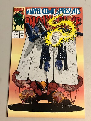 MARVEL COMICS PRESENTS #100 NM 1992 WOLVERINE & GHOST RIDER - SAM KEITH ...