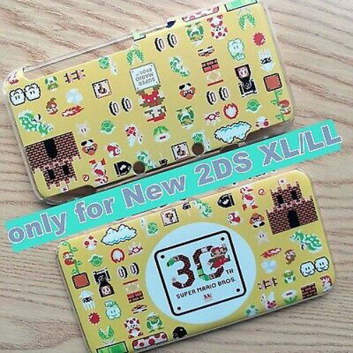 Snap on Case Cover Shell for Nintendo New 2DS XL/LL Double Sides ...