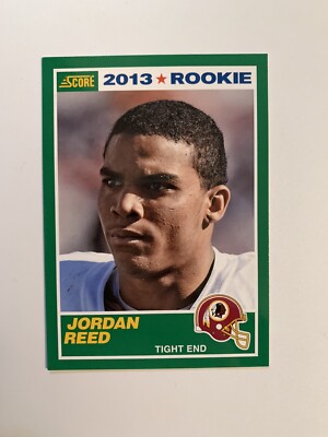2013 Score 379 Jordan Reed RC Rookie NM Mint | eBay