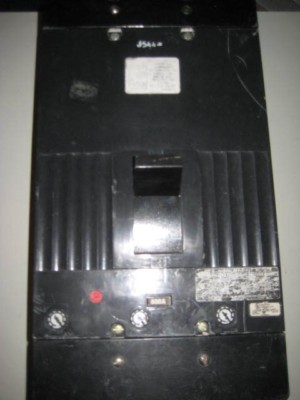 General Electric 800 AMP Circuit Breaker with 800 AMP trip TKM836F000 ...