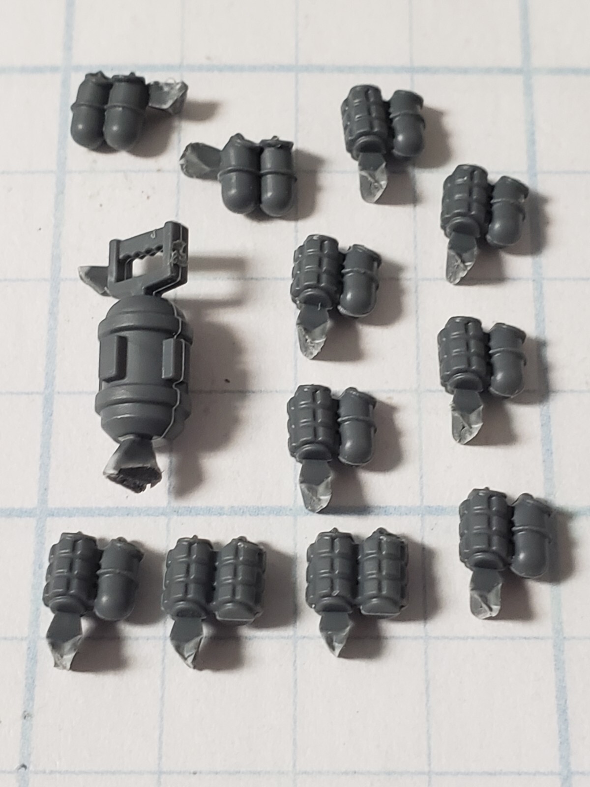 Warhammer 30k Space Marine Bits Mark IV 4 Tactical Squad Melta Bomb ...
