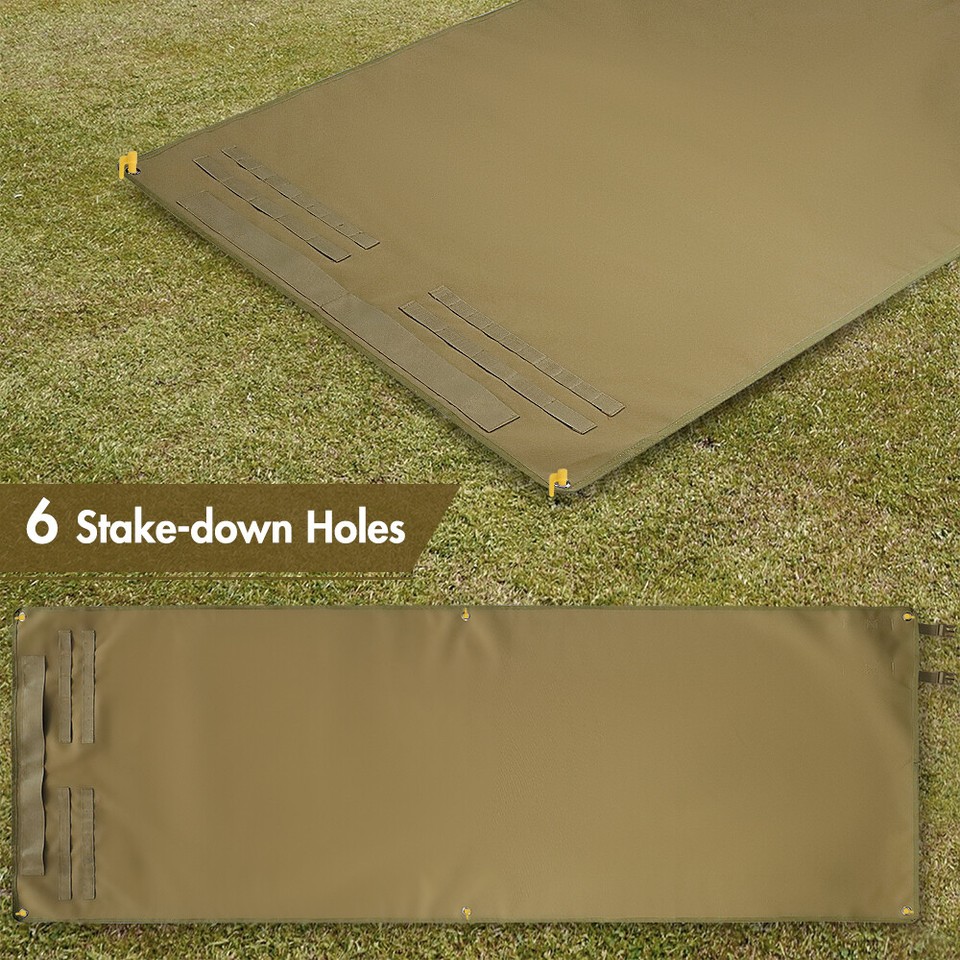 Portable Shooting Mat Large Tactical Prone Pad Roll Up Waterproof ...