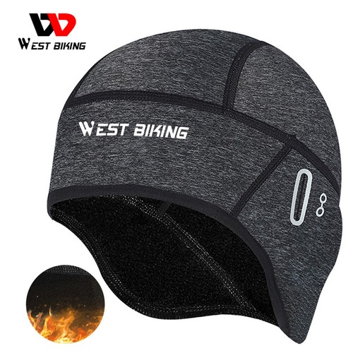 WEST BIKING Cycling Cap Comfortable Motorcycle Inner Cap Headwear (Grey ...